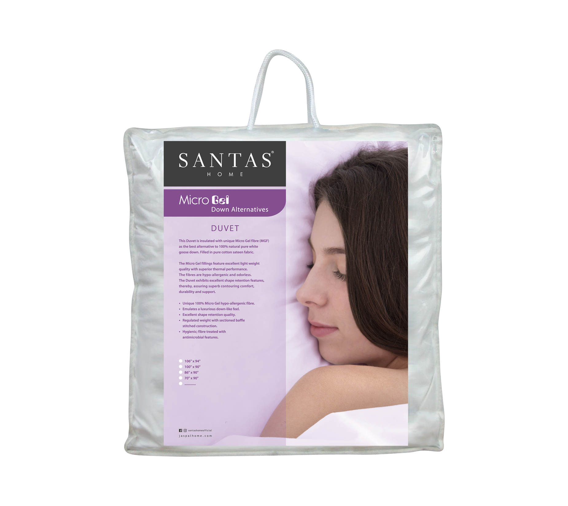 MicroGel Duvet - SANTAS